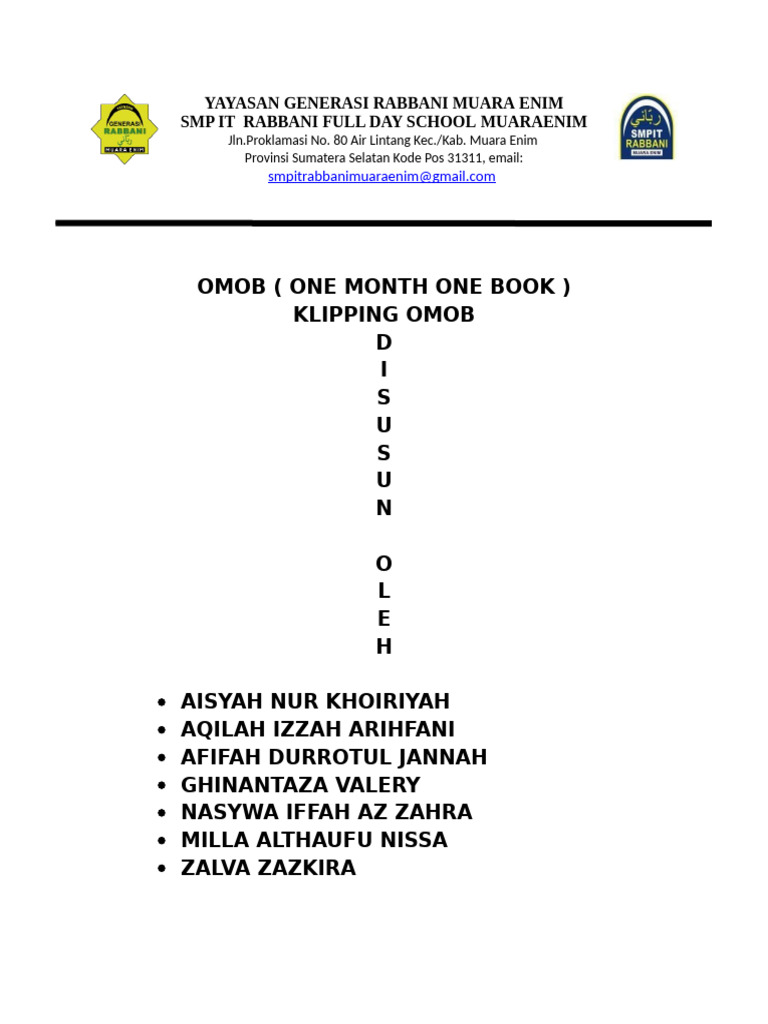 Klipping OMOB-1 | PDF