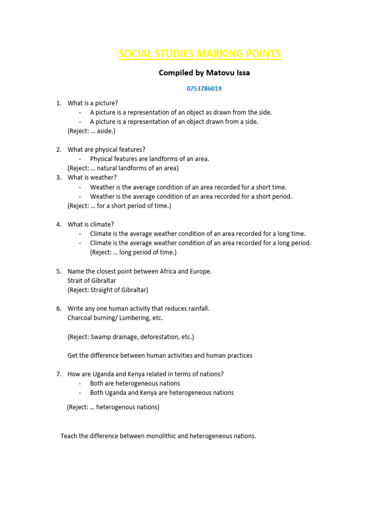 SST Marking Points | PDF | Latitude | Longitude