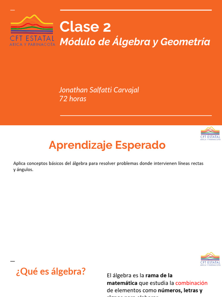 Introducción al Lenguaje Algebraico | PDF | Álgebra | Números