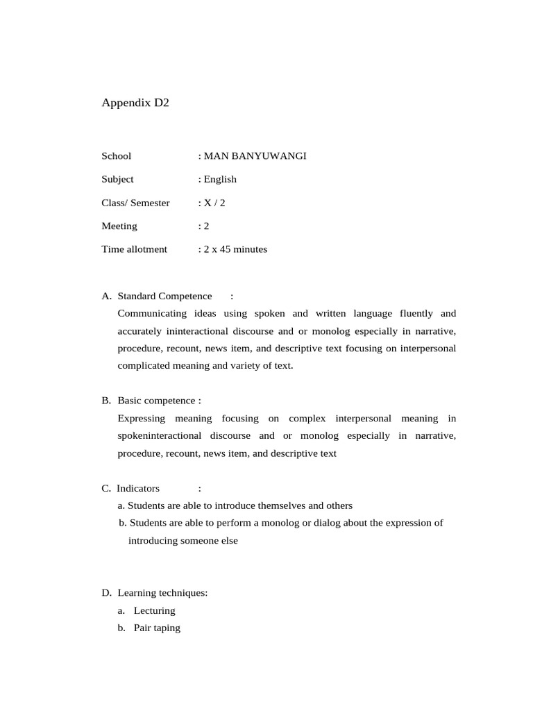 10. LESSON PLAN 2 | PDF | Accent (Sociolinguistics) | Speech