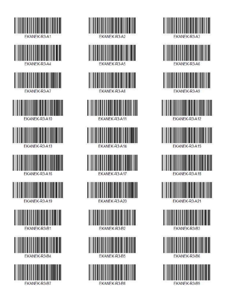 barcodes | PDF
