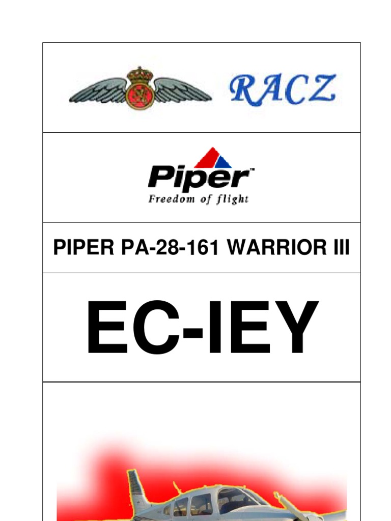 Check List Piper Pa 28 161 | PDF | Clima | Naturaleza