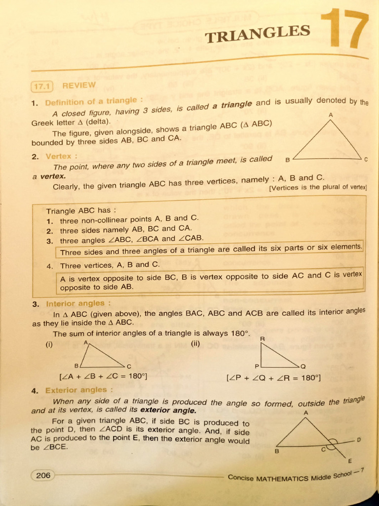 Triangles CHP 17 | PDF | Triangle | Elementary Geometry
