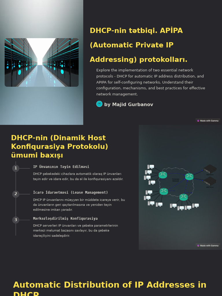 Implementation of DHCP and APIPA Protocols | PDF | Ip Address | Computer Network