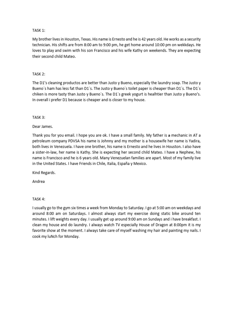 Portafolio A1 Task 1 To 4 Pdf