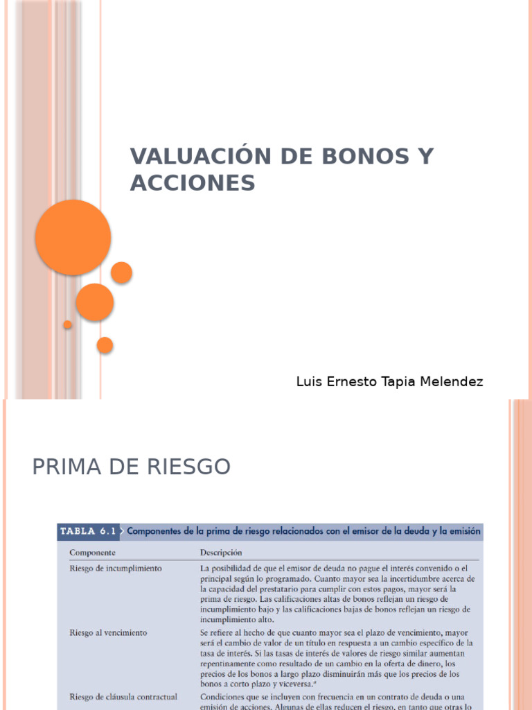 Bonos | PDF | Finanzas y dinero