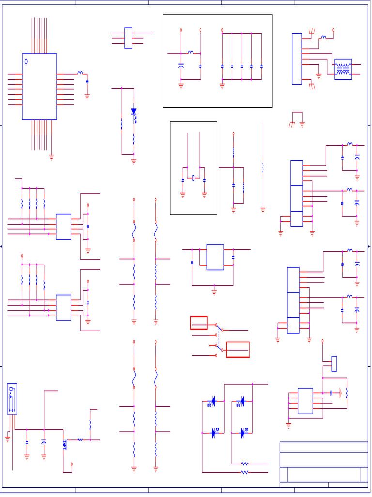 Infineon Schematic - CY7C65632 QFN28 PCBDesignData v01 - 00 EN | PDF