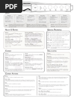 DND 5e Combat Flowchart | PDF | Tabletop Games | Entertainment
