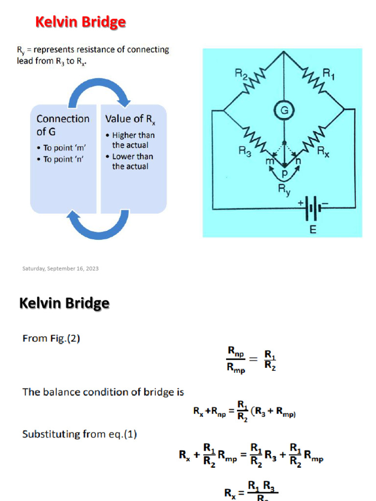 14 & 15_DC Bridges | PDF | Voltage | Electromagnetism
