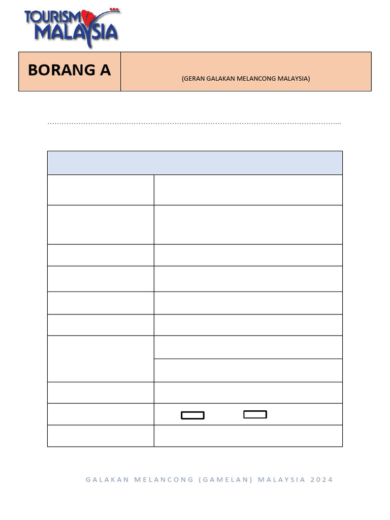 Gamelan Form 2024 | PDF