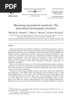 Understanding the Intercultural Development | PDF | Cross Cultural ...