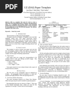 Ieee Paper Word Template A4 v3 | PDF | Letter Case | Page Layout