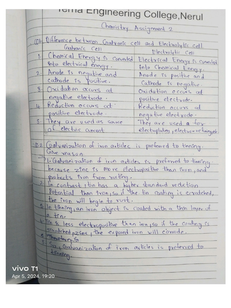 Chemistry QB Solution | PDF