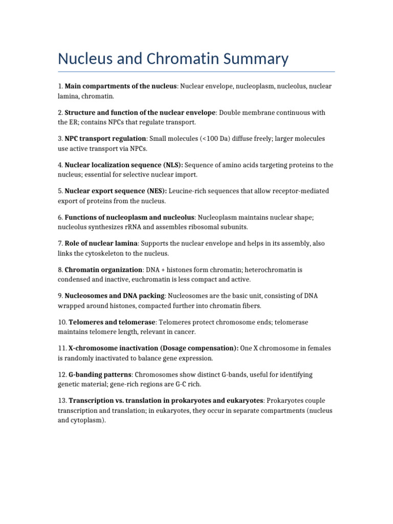 Lecture 5 - Key Points | PDF