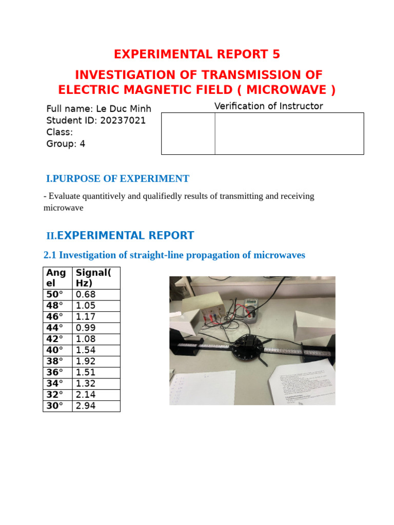 Experimental Report 5 | PDF