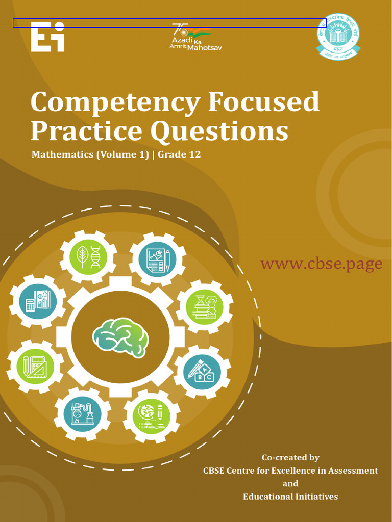 Mathematics Competency Based Questions | PDF | Function (Mathematics) | Matrix (Mathematics)