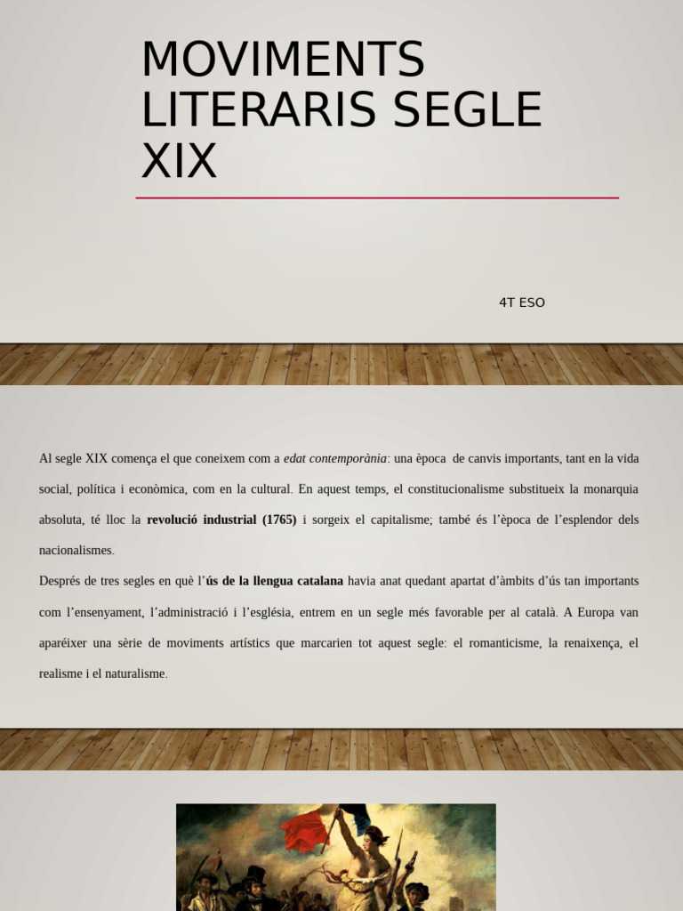 Moviments Literaris XIX-1 | PDF
