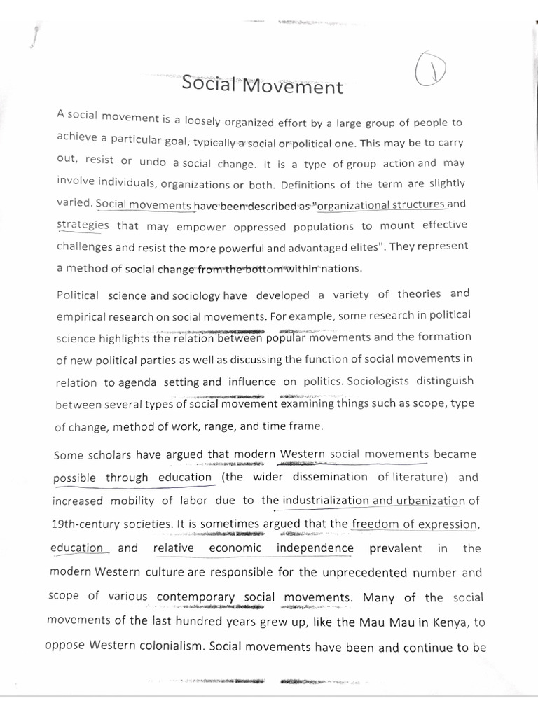 3.2 Social Movements | PDF