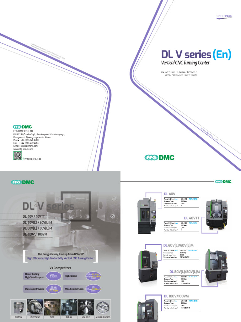 DL-V-series19 01 09 | PDF | Numerical Control | Mechanical Engineering