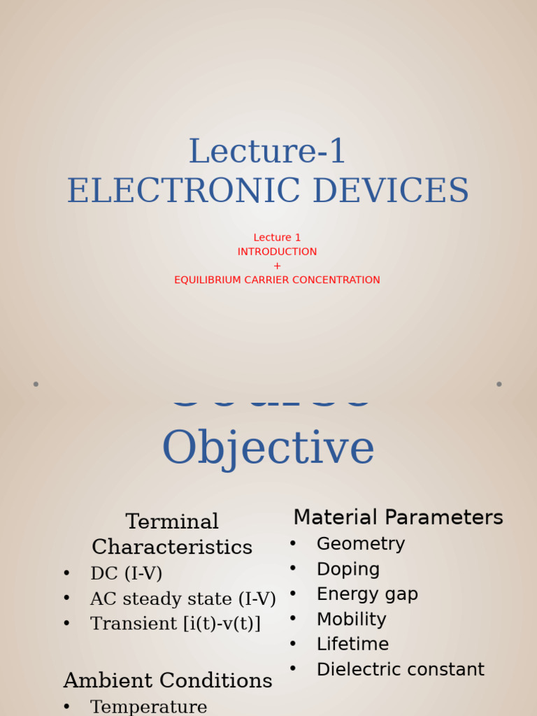 Semiconductor Basics for Students | PDF | Semiconductors | Mosfet