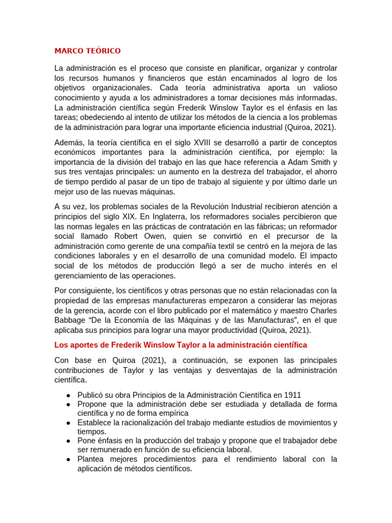 MARCO TEÓRICO - VD - .Jerome David | PDF | Science | Economias