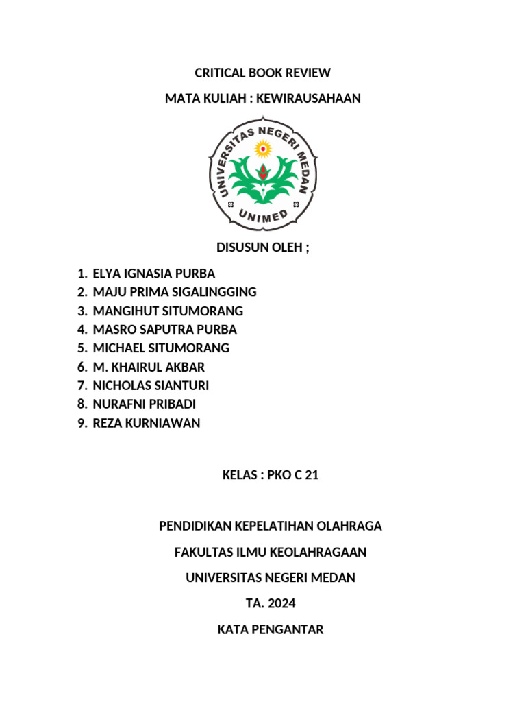 CBR Kelompok 1 Kwu | PDF | Karier & Perkembangan | Bisnis