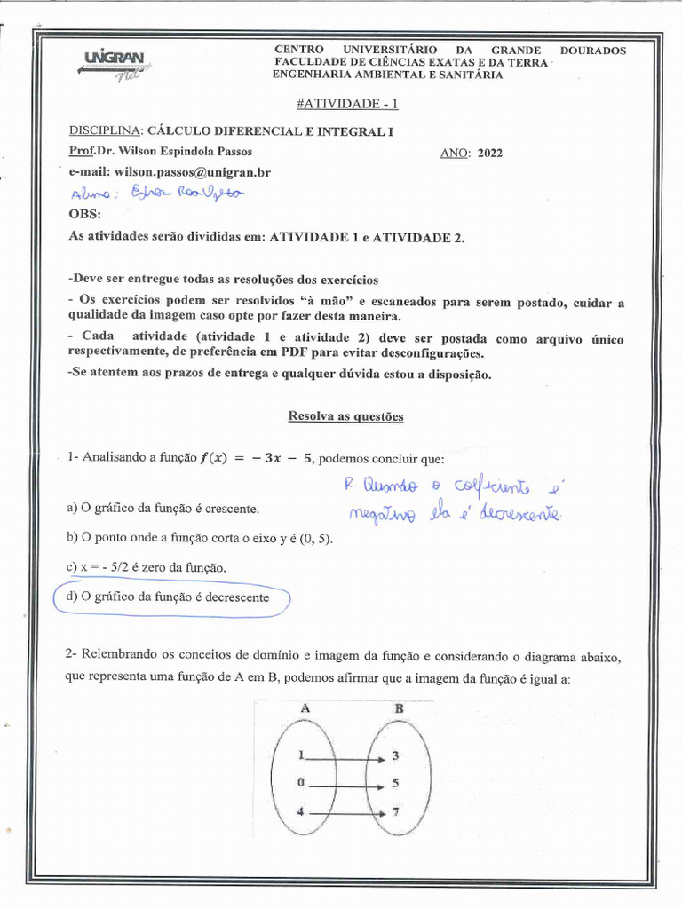 Calculo 1 | PDF
