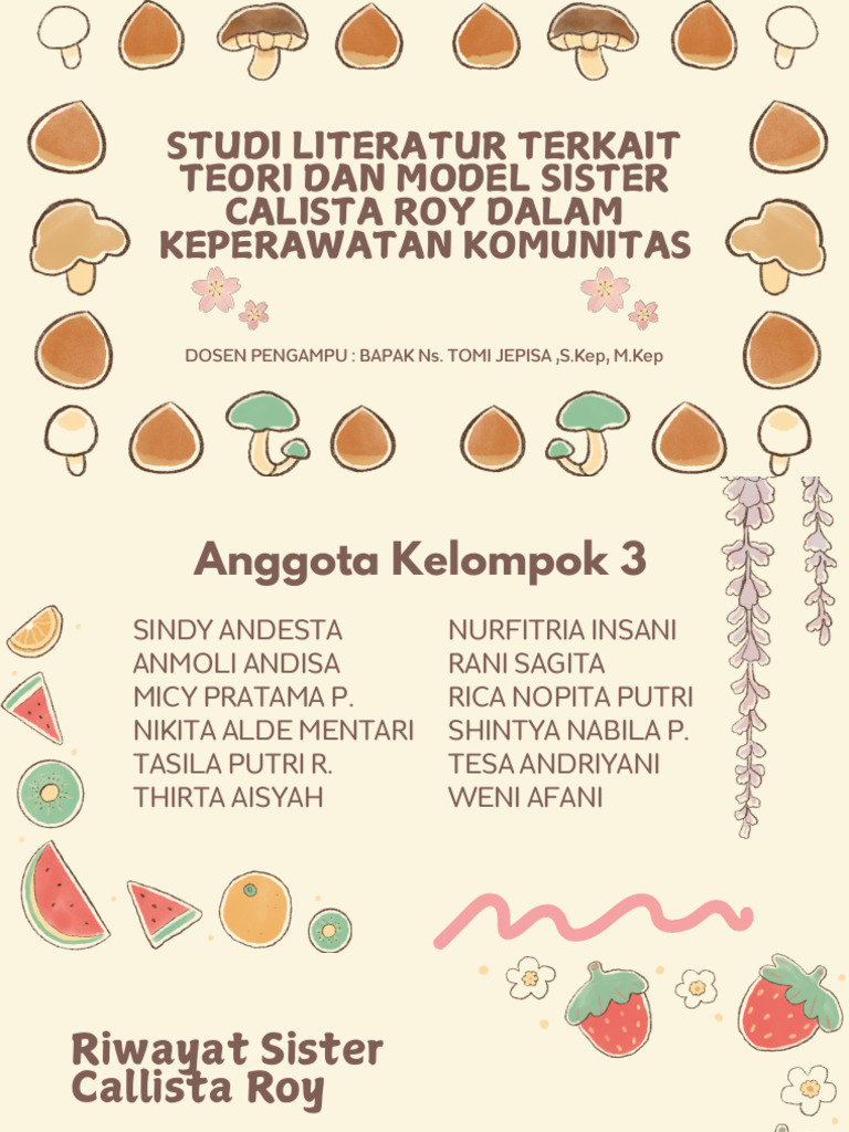 Kel 3 Kep. Komunitas Pak Tomi | PDF