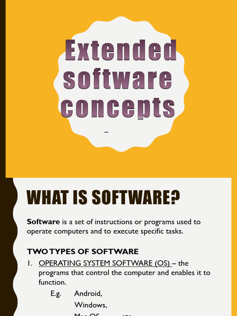 Icdl Software Notes | PDF | Software | Operating System