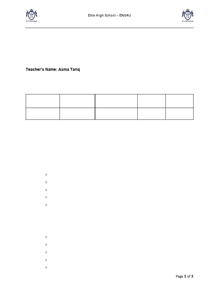 Kite Runner Novel Assessment Guide | PDF | Human Communication | Cognition