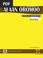 Grade 7 Afan Oromo | PDF