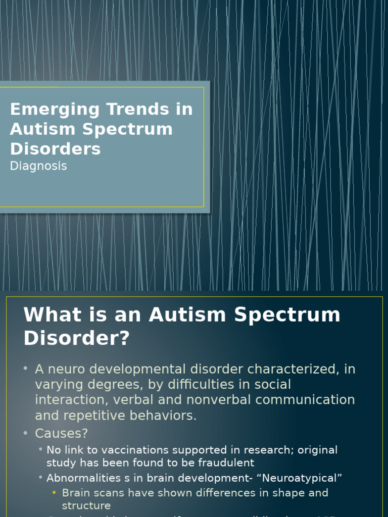 Autism Spectrum Dis | PDF | Autism Spectrum | Mental Disorder