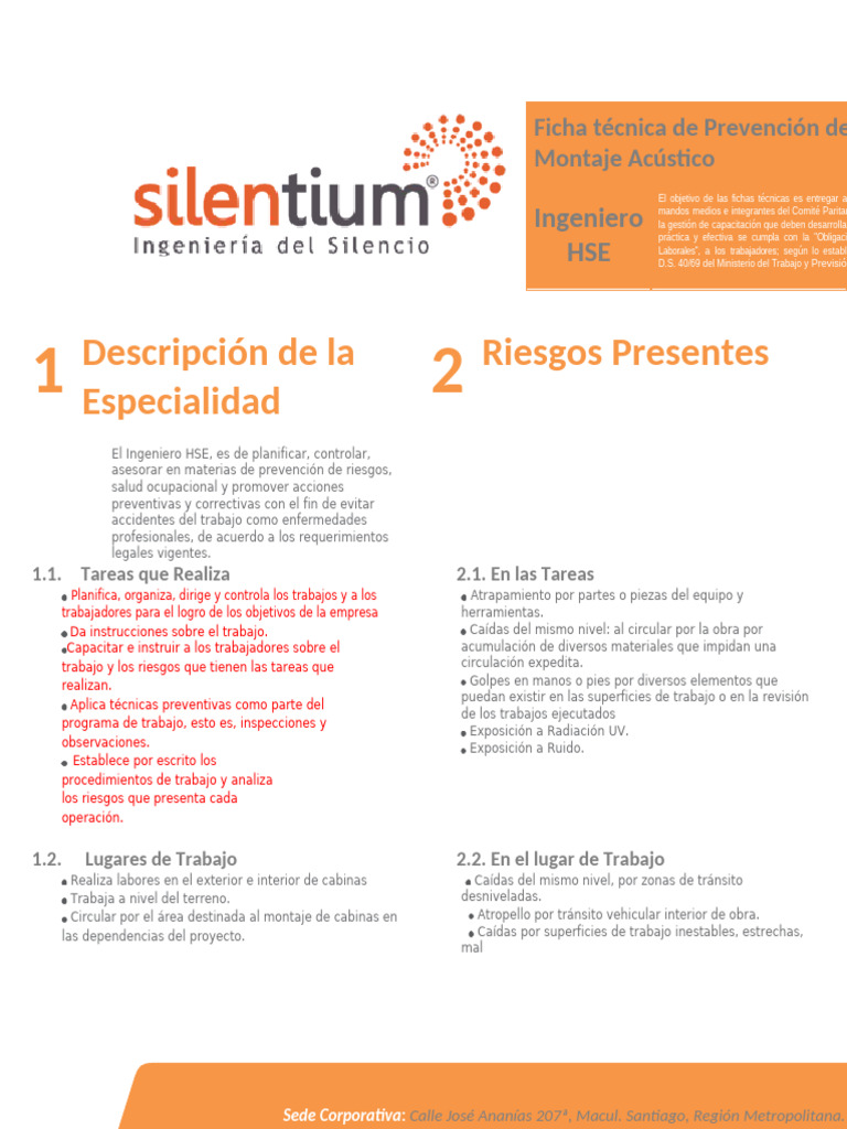 Plantilla Cartilla de Cargo Supervisor | PDF | Seguridad y salud ocupacional