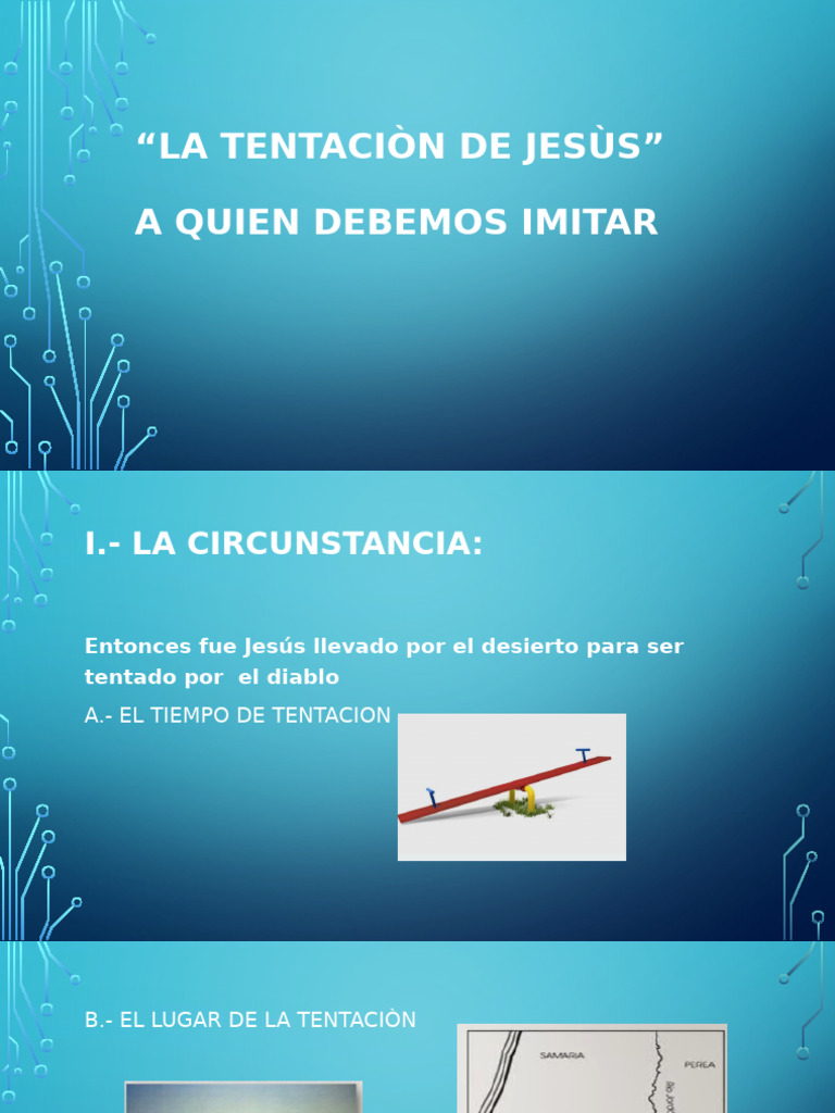 La Tentaciòn de Jesùs | PDF