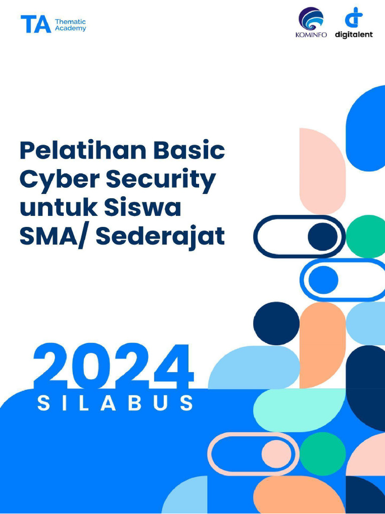 Silabus Pelatihan Basic Cyber Security Untuk Siswa SMA - Sederajat - Offline | PDF