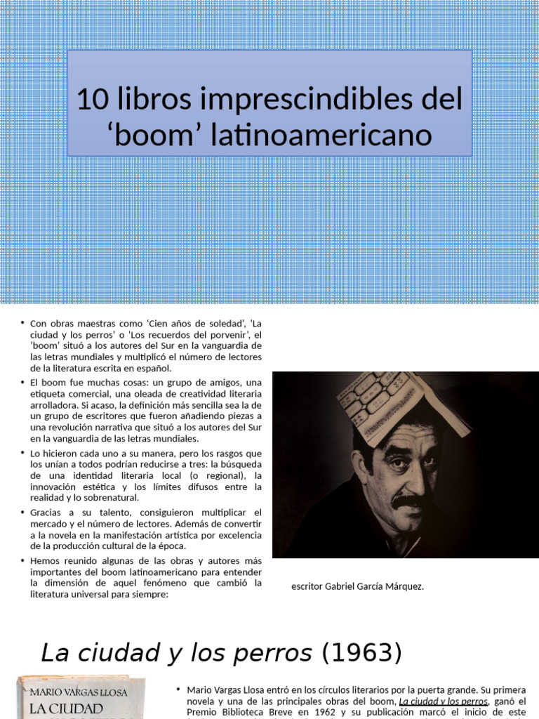 10 Libros Imprescindibles Del Boom' Latinoamericano | PDF | Gabriel ...