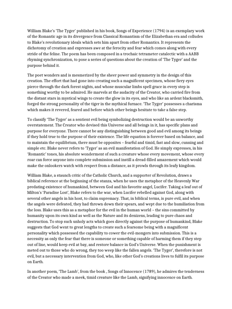 When The Stars Threw Down Their Spears.... | PDF | Satan | Poetry