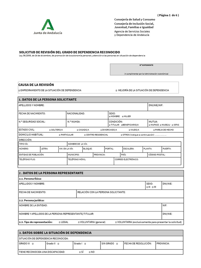 Solicitud REVISION GRADO Dependencia 2024 | PDF | Documento de identidad | Gobierno