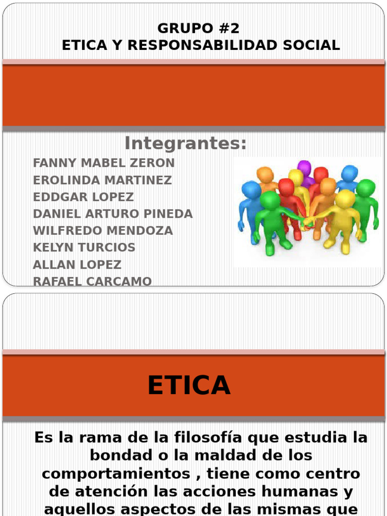 Etica y Responsabilidad Social | PDF | Business | Responsabilidad social corporativa