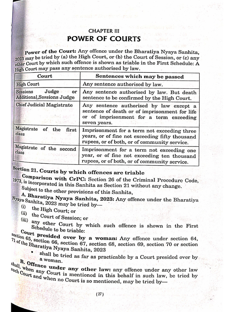 Power of Court | PDF