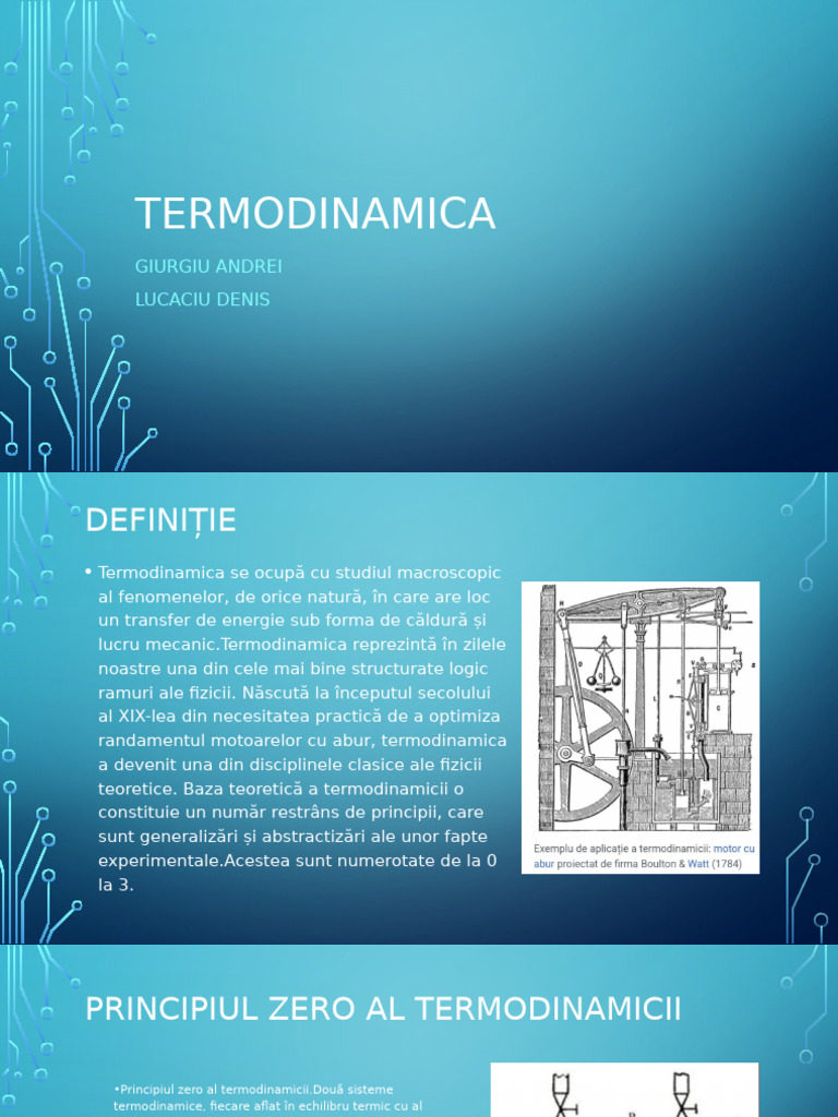 Termodinamica (Giurgiu, Lucaciu) | PDF
