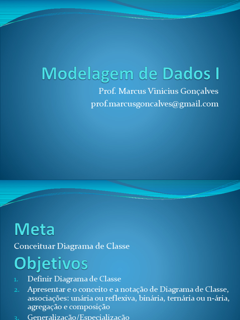 MDI - Aula08 - Diagrama de Classe | PDF | Classe (programação de ...