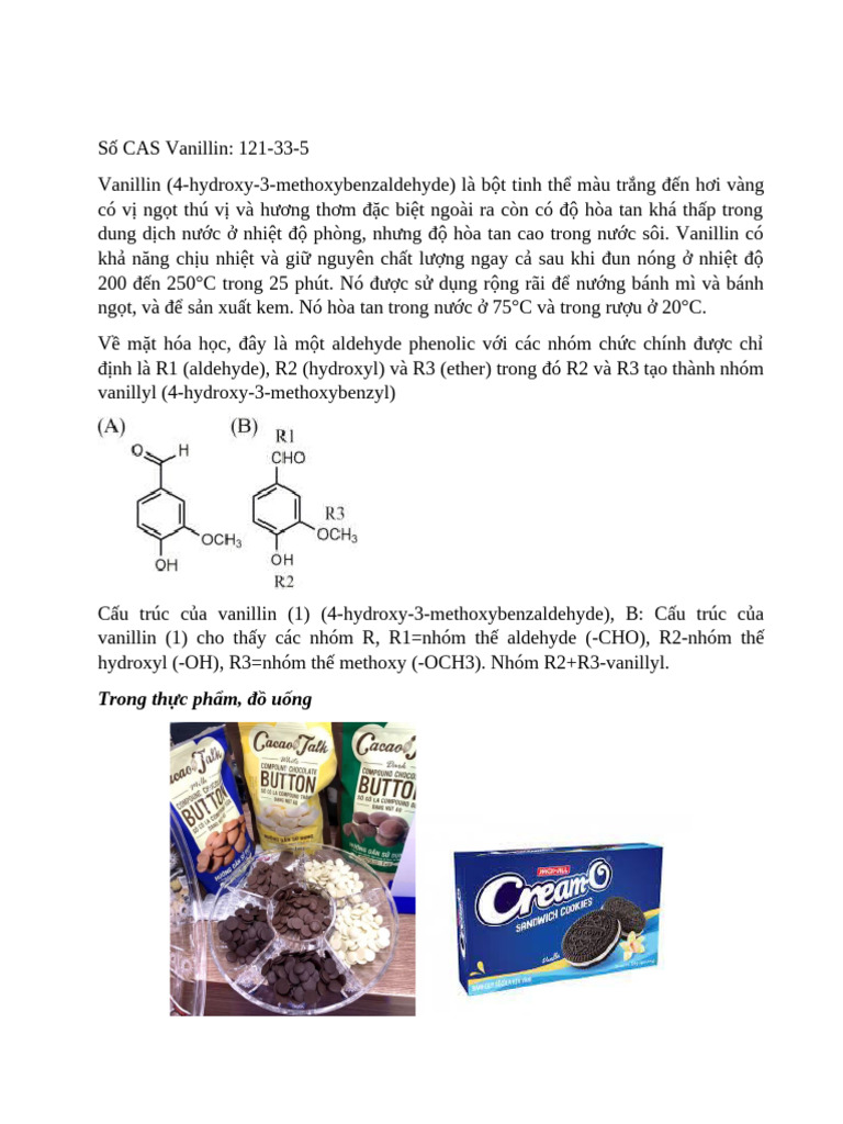 Vanillin | PDF