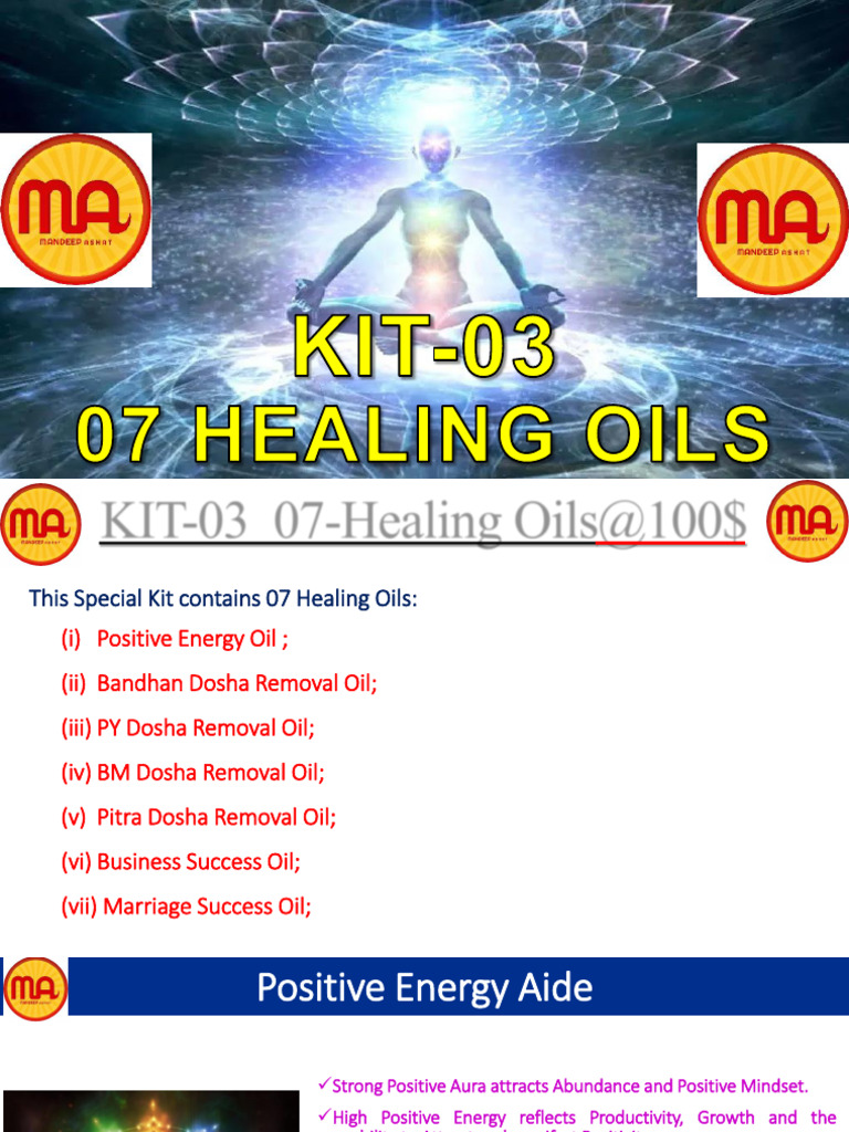 Kit-03 07 Healing Oils | PDF | Marriage | Curse