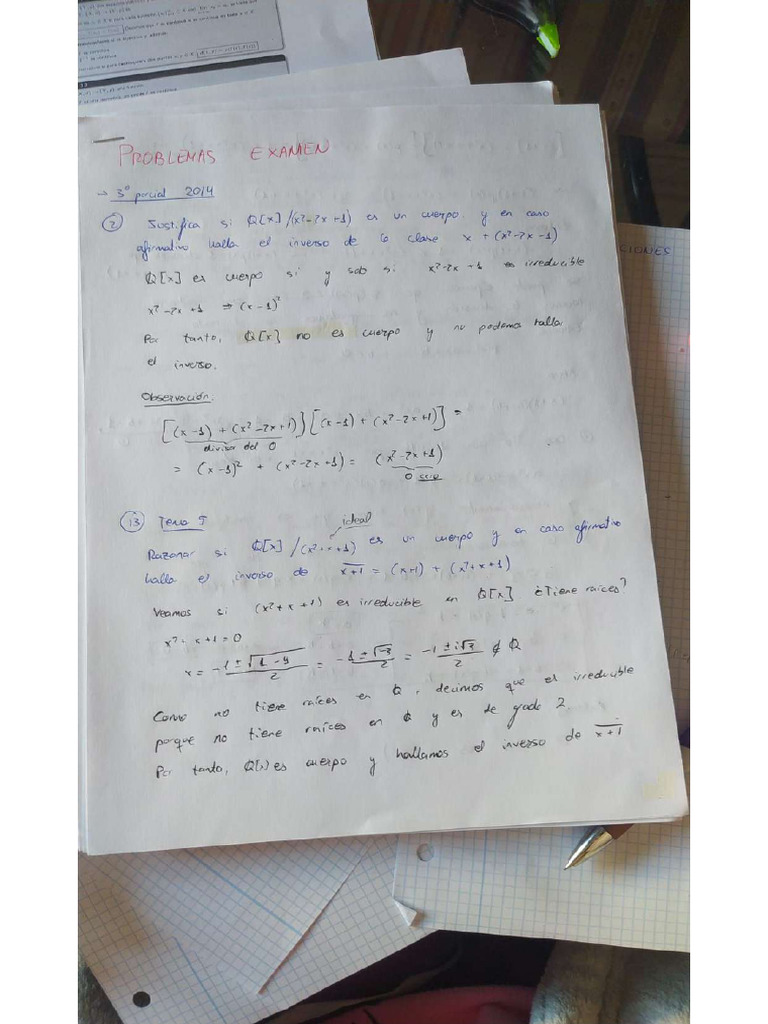 Ejercicios tipo examen | PDF