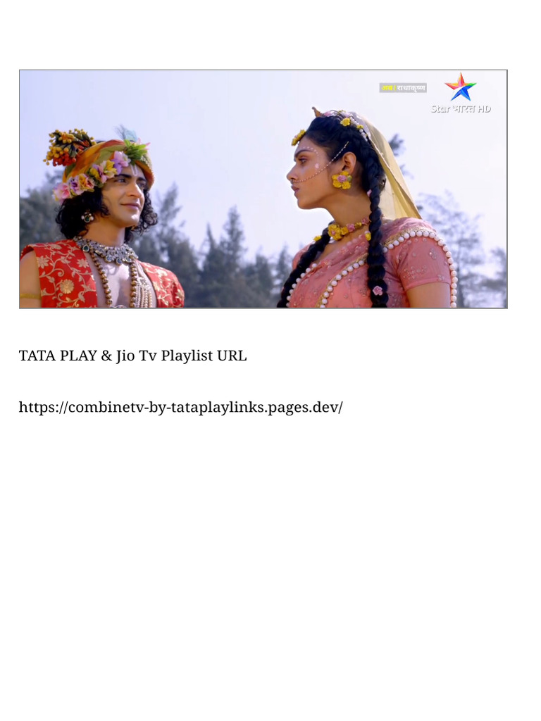 TATA PLAY Jio TV Playlist URL | PDF | Home & Garden | Computers