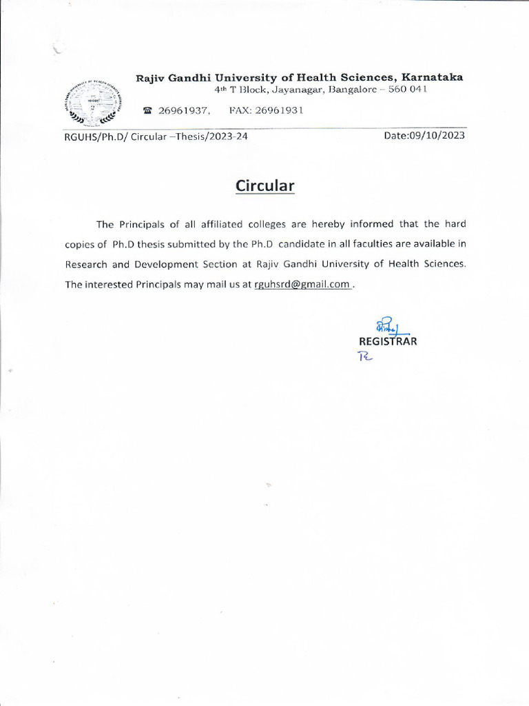 Circular Ph.D | PDF