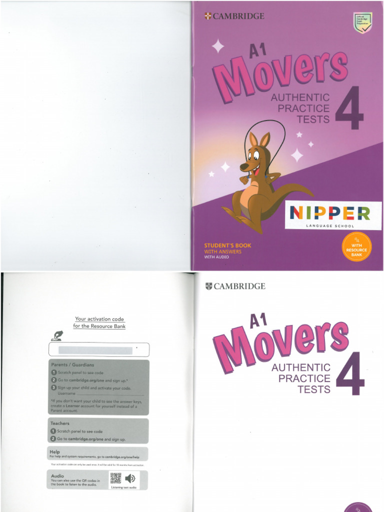 A1 Movers Authentic Practice Tests 4 | PDF
