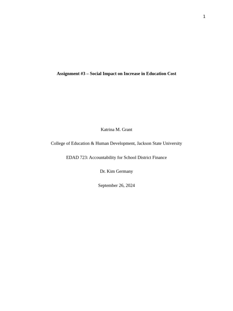 Assignment 3 | PDF | Poverty | Poverty & Homelessness