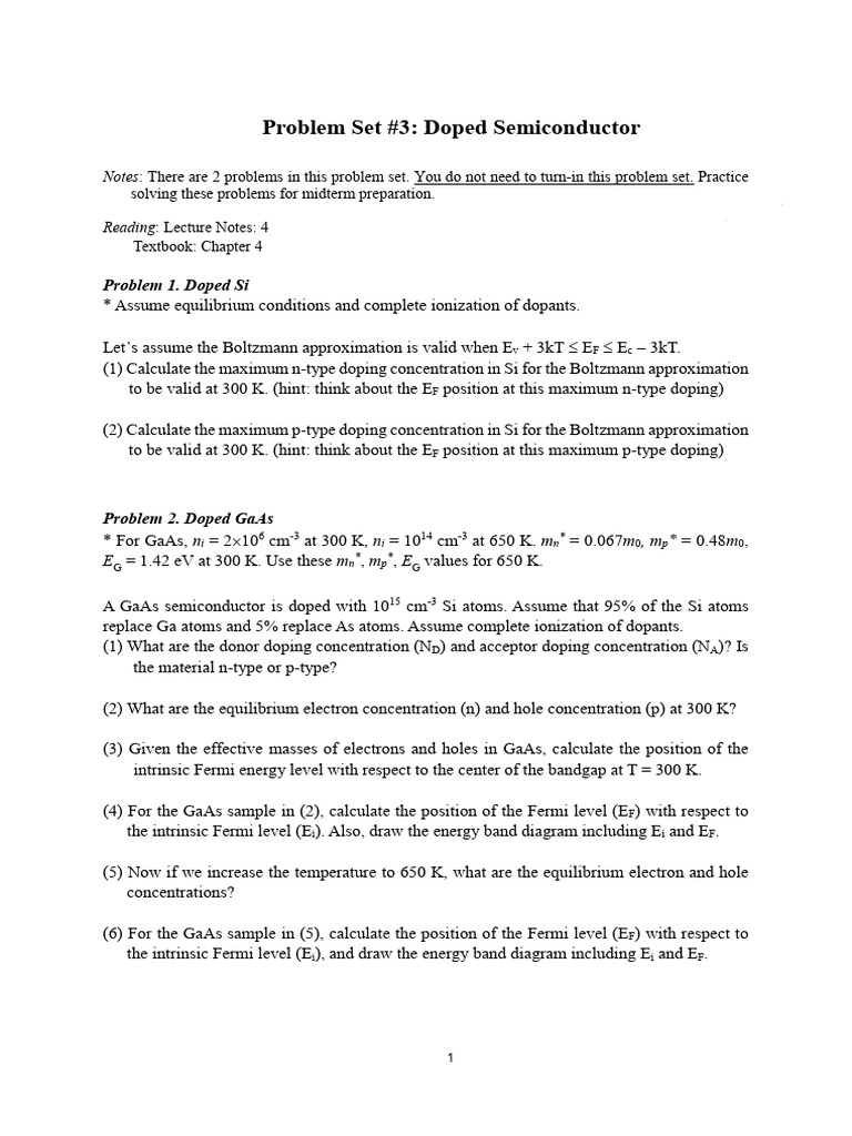 Problem Set 3 | PDF